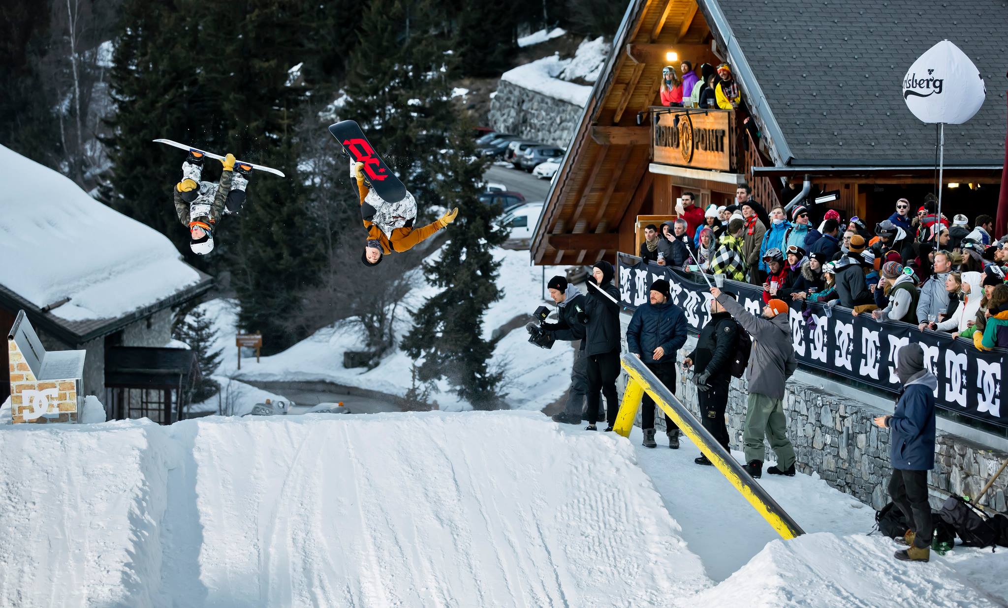 DC SNOW SHOW MERIBEL I ROND POINT EVENTS